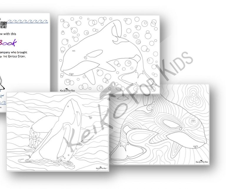 Keiko for Kids Coloring Book - Keiko The Untold Story of the Star of ...